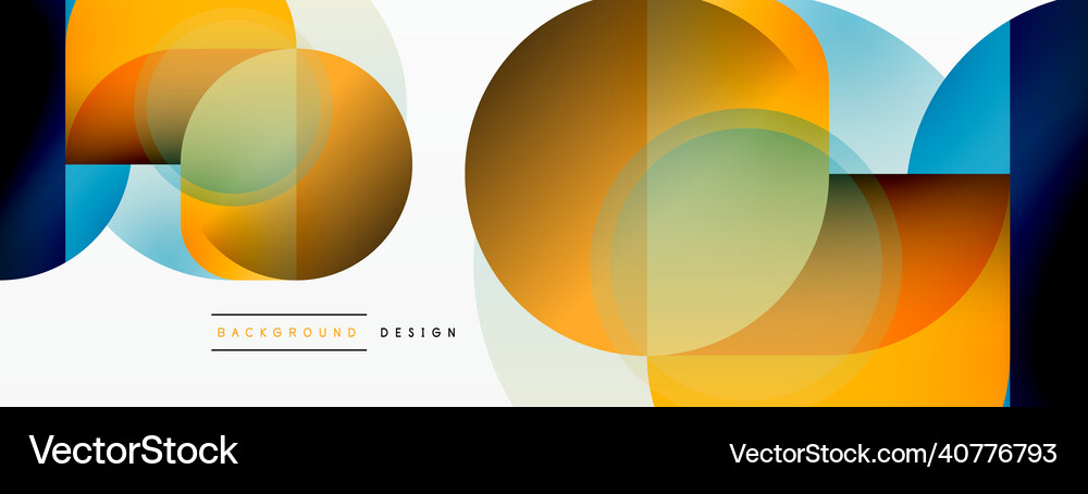 Geometrical minimal wallpaper geometric shapes Vector Image