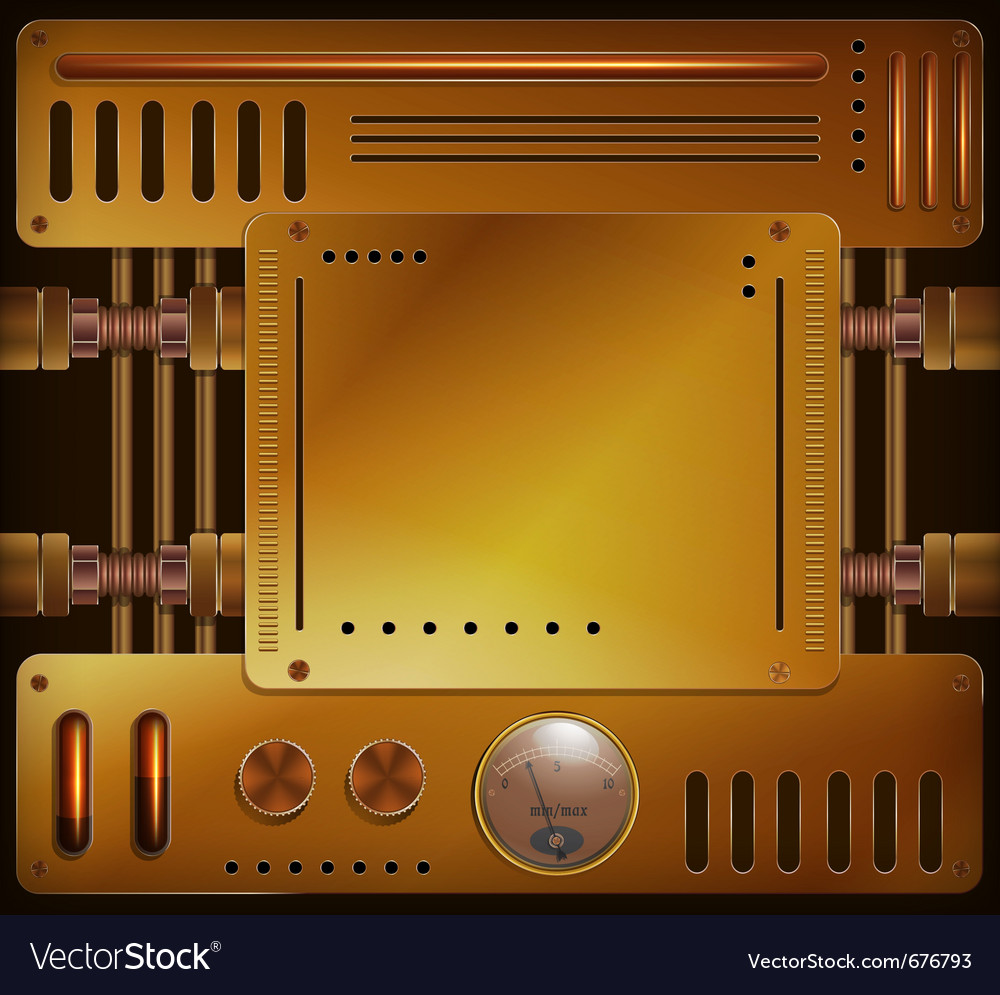 Steampunk style Royalty Free Vector Image - VectorStock