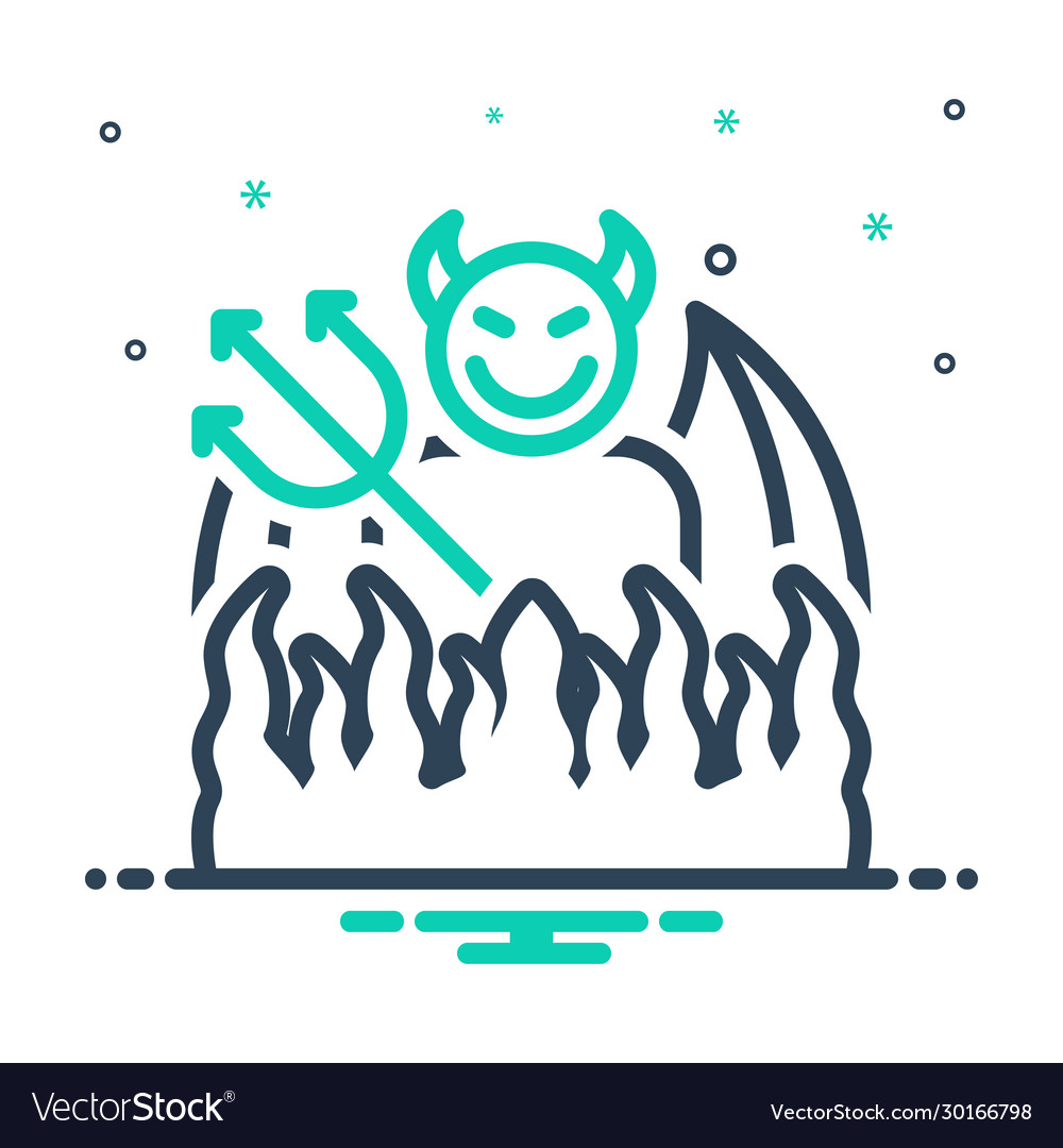 Hell Royalty Free Vector Image - VectorStock