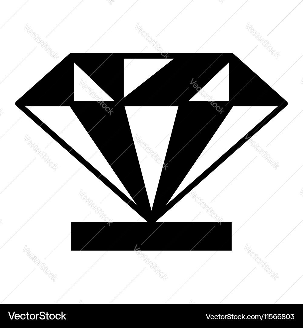 Simple Diamond Vector