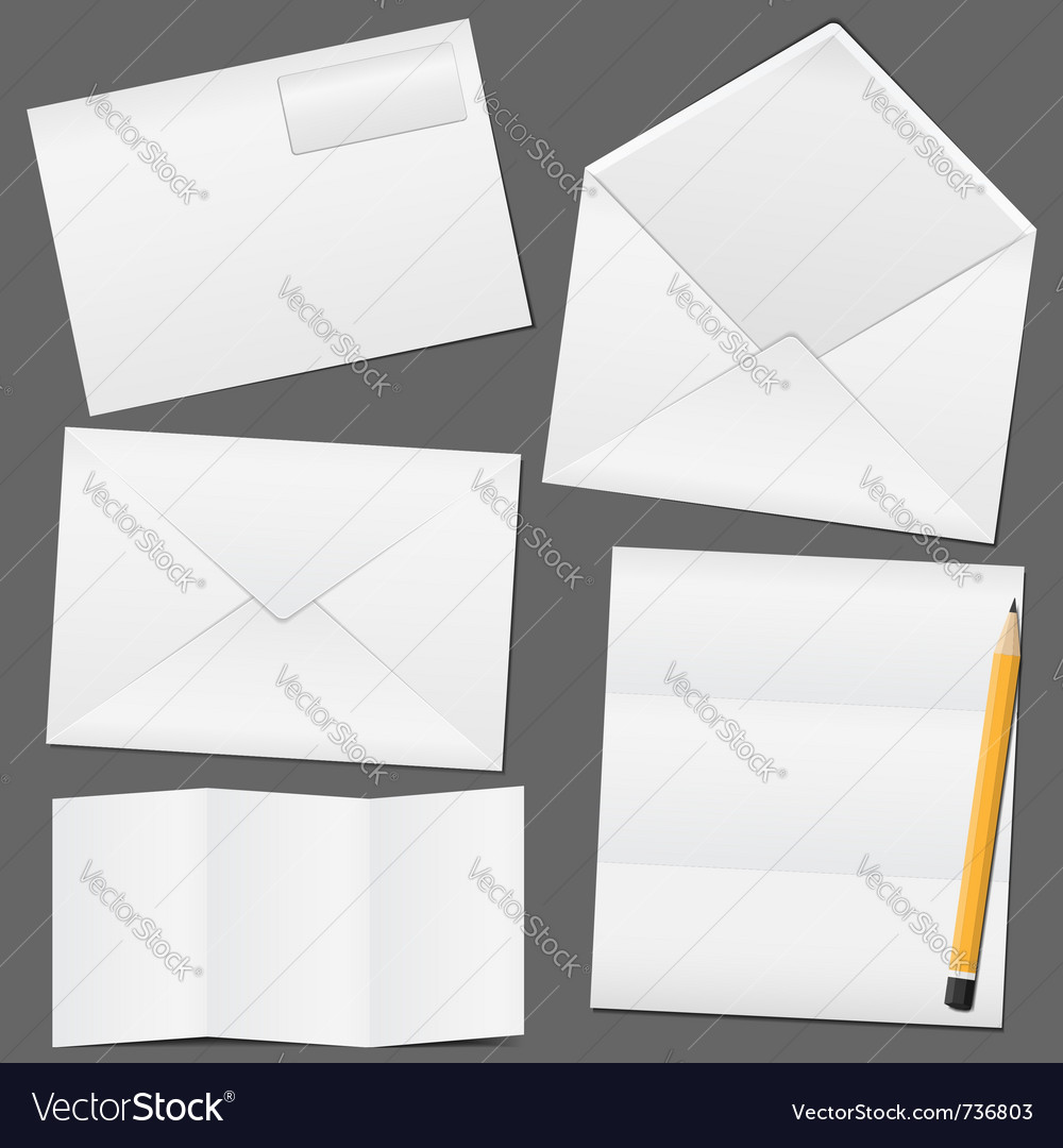 Envelopes Royalty Free Vector Image - VectorStock