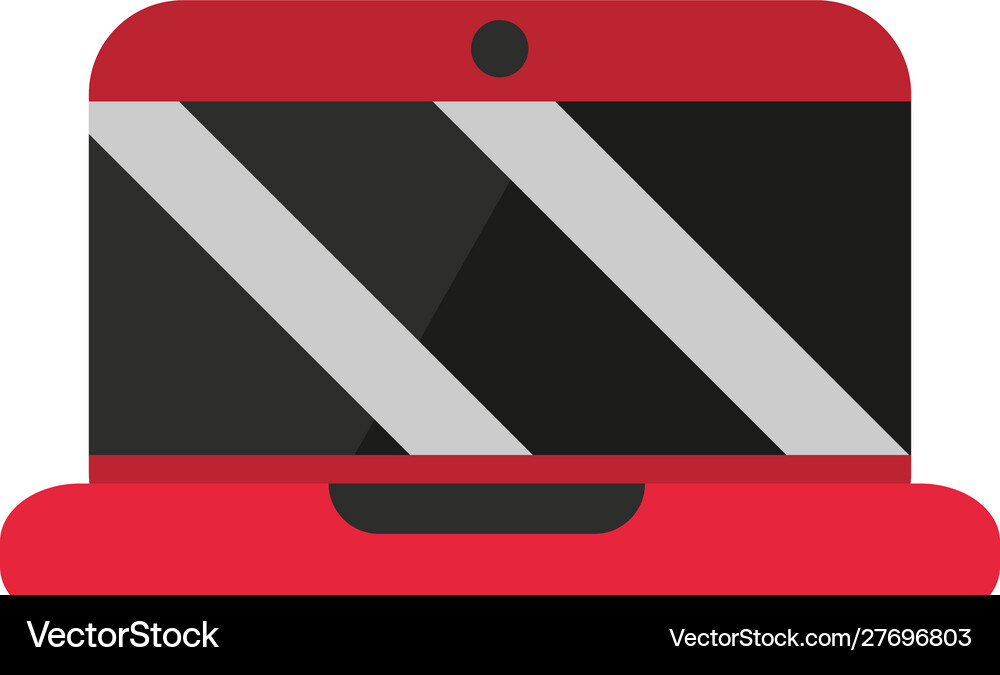 Laptop computer school and education icon Vector Image