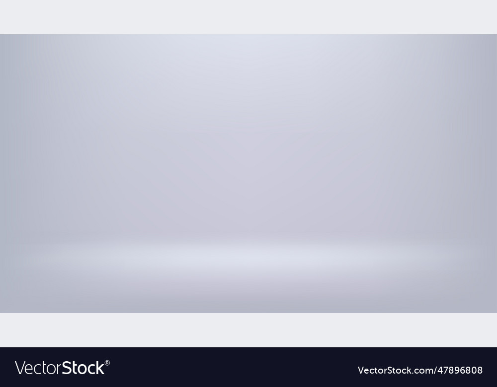 Gray gradient abstract background studio empty Vector Image