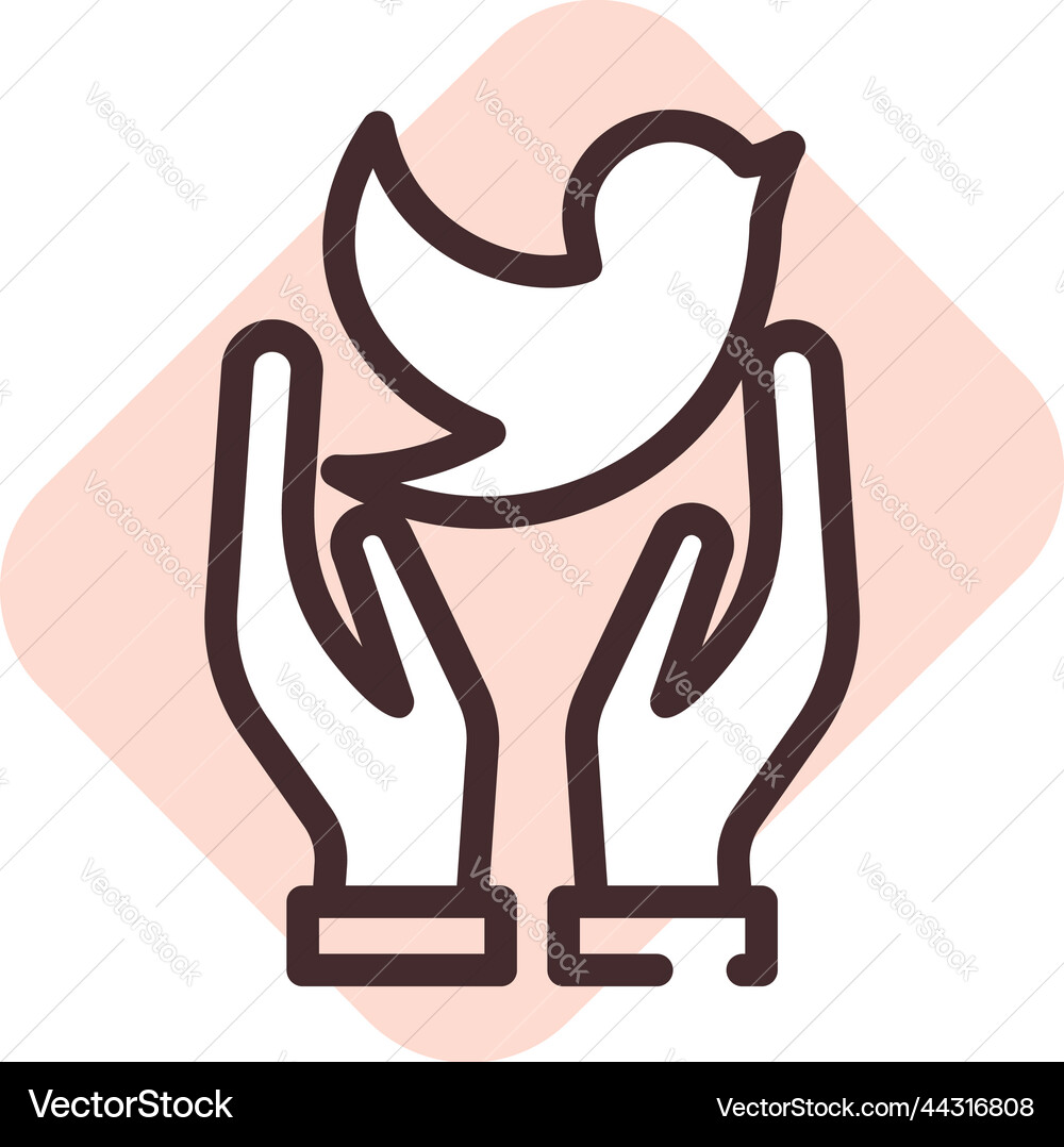 Human rights freedom on a white background Vector Image