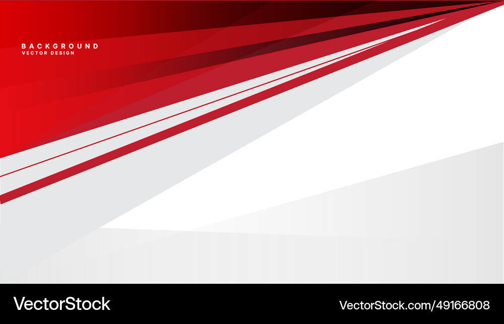 Red abstract background for business corporate Vector Image