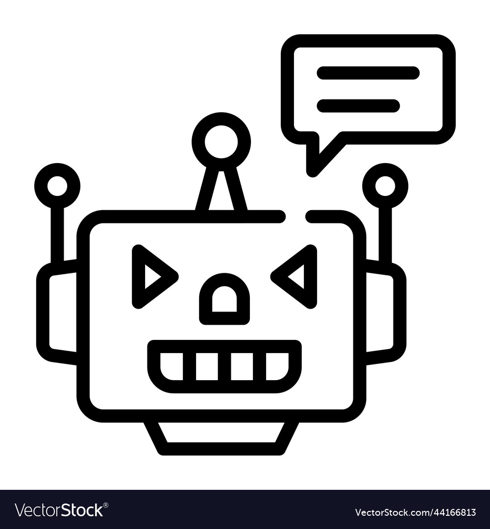 Bot Royalty Free Vector Image - VectorStock