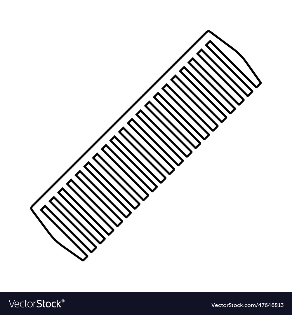 Comb icon Royalty Free Vector Image - VectorStock