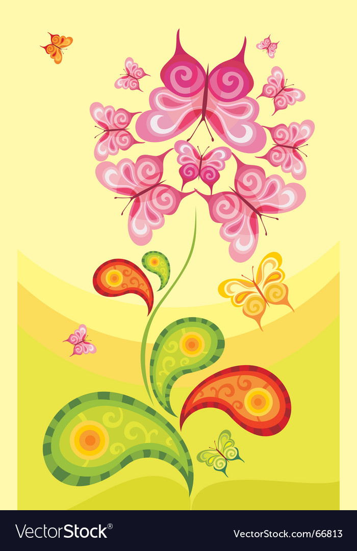 Flower Royalty Free Vector Image - VectorStock