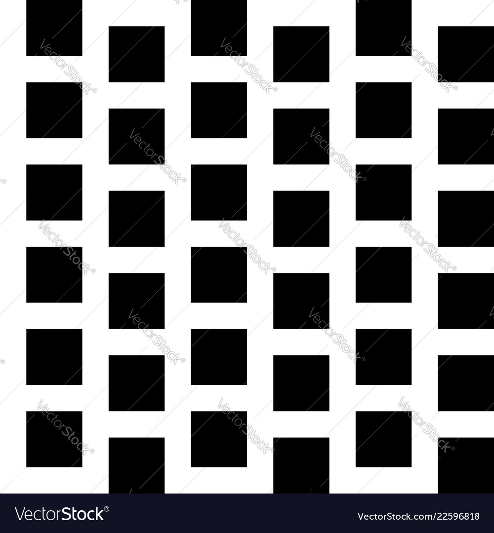 Repeatable pattern with squares geometric Vector Image