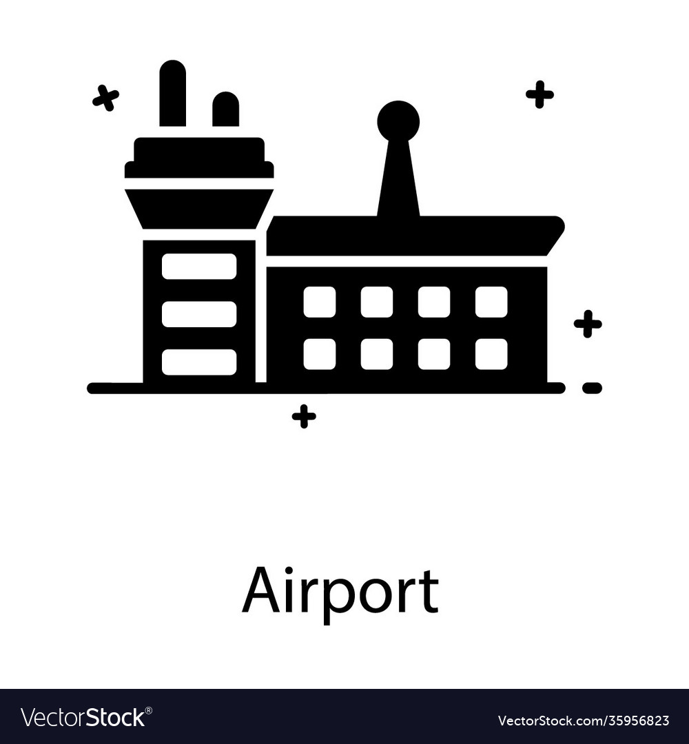 Airport Royalty Free Vector Image - VectorStock