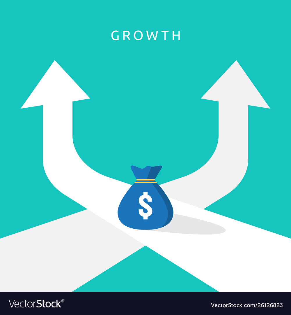 Income salary dollar rate increase statistic Vector Image Income salary dollar rate increase statistic Vector Image