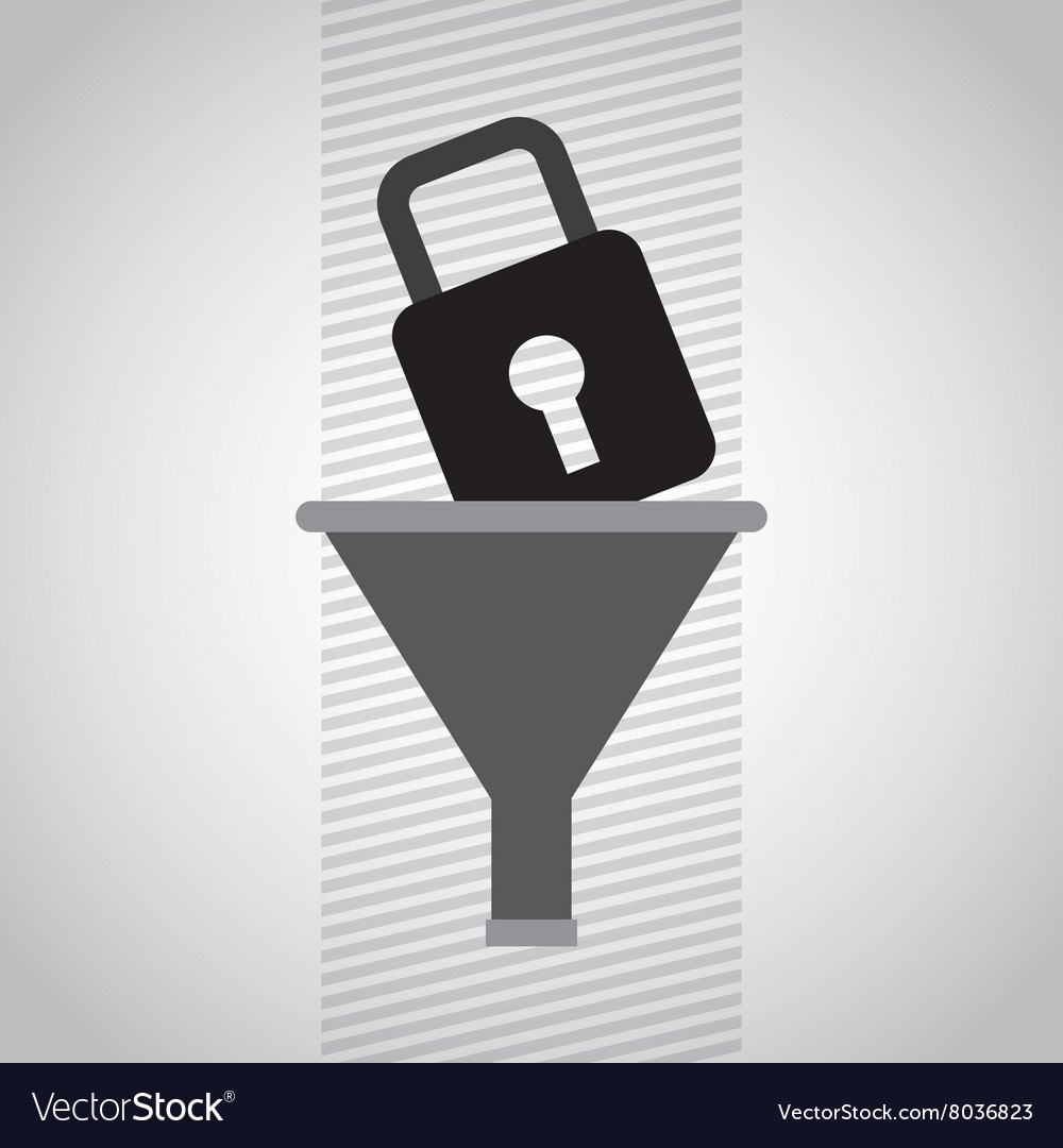 Security icon design Royalty Free Vector Image