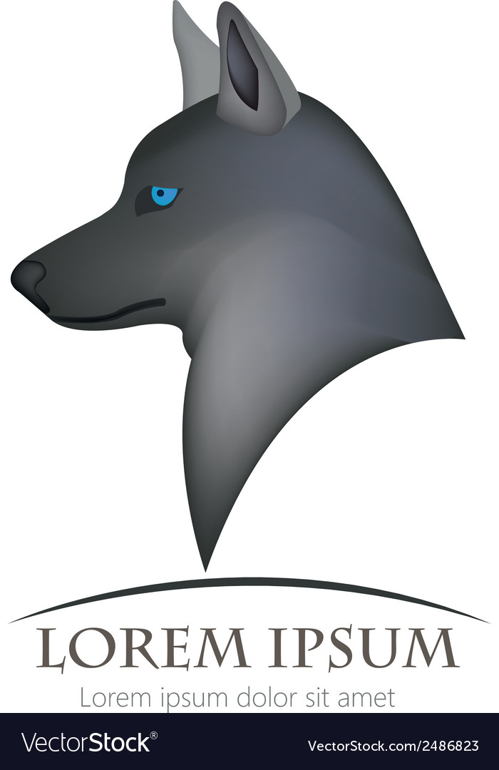 Wolf Royalty Free Vector Image - VectorStock