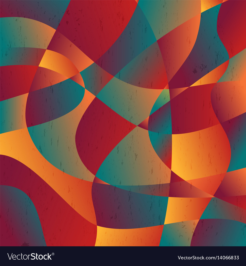 Abstract colorful curve shape background Vector Image