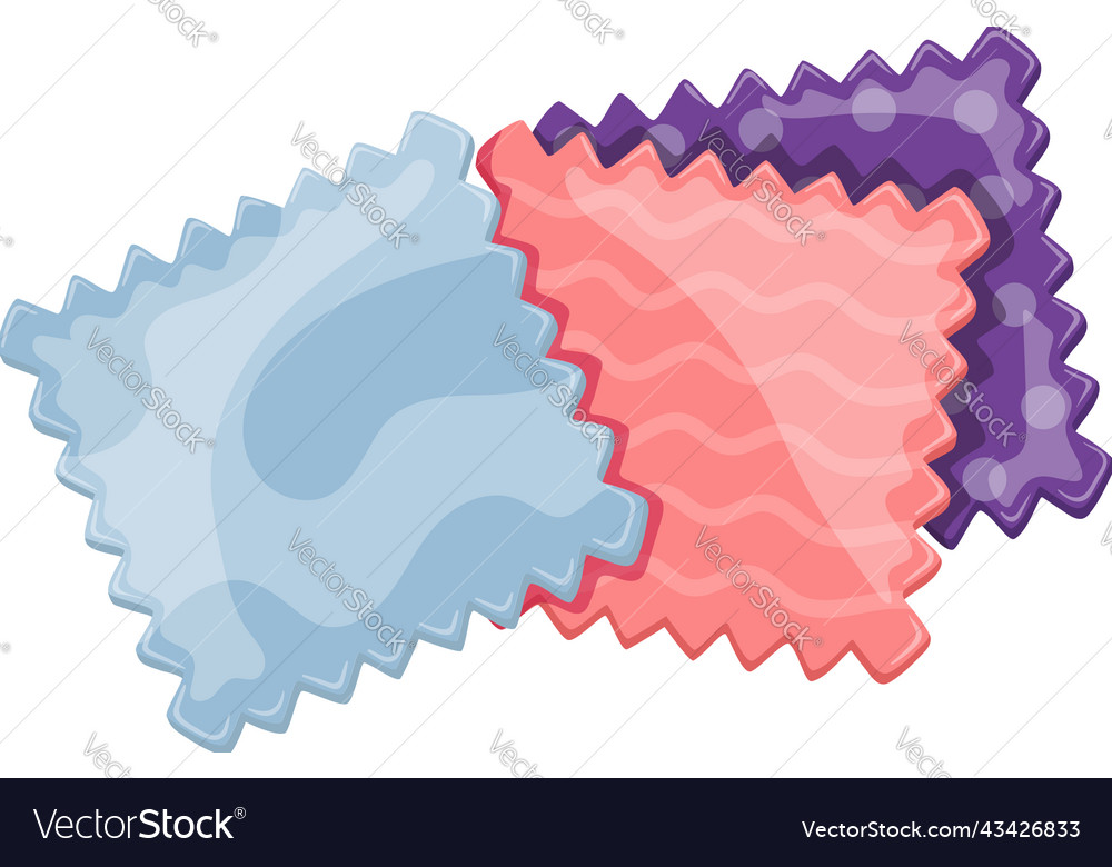 Different fabrics samples Royalty Free Vector Image