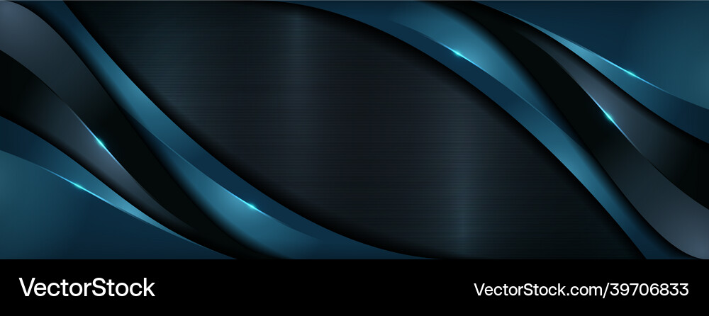 Modern dark navy background with futuristic Vector Image