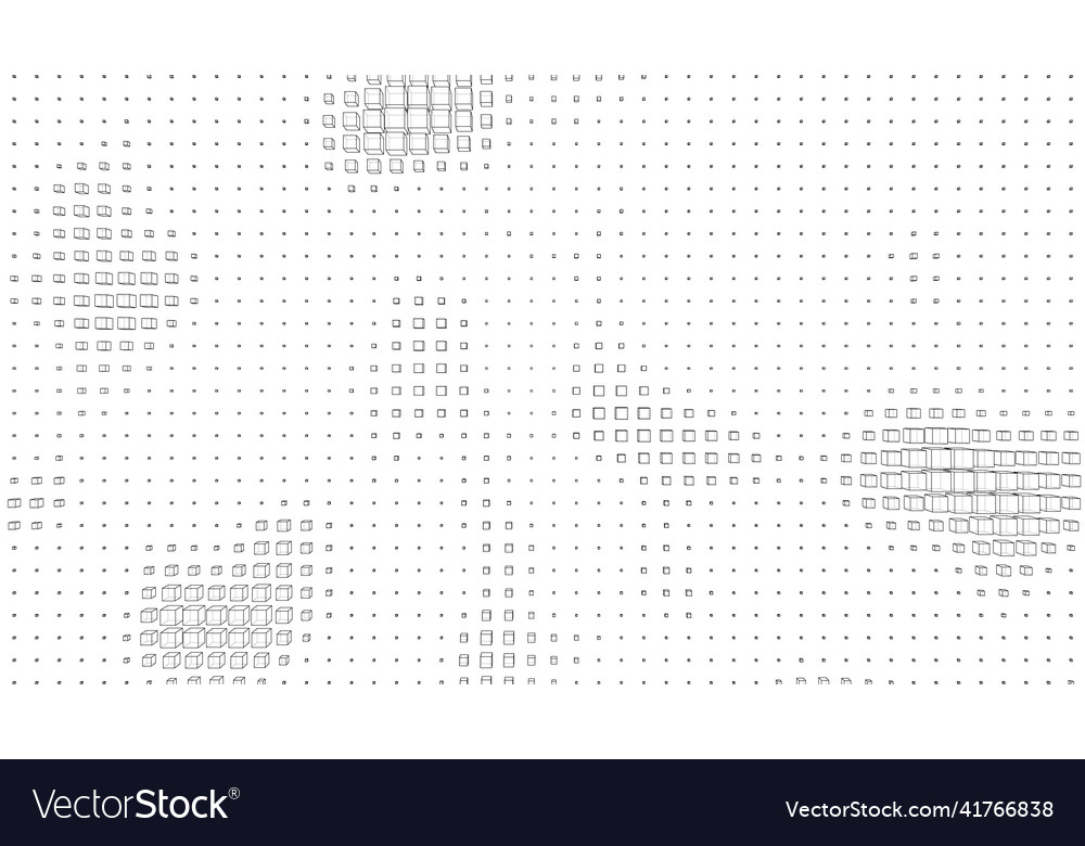 Abstract boxes background Royalty Free Vector Image