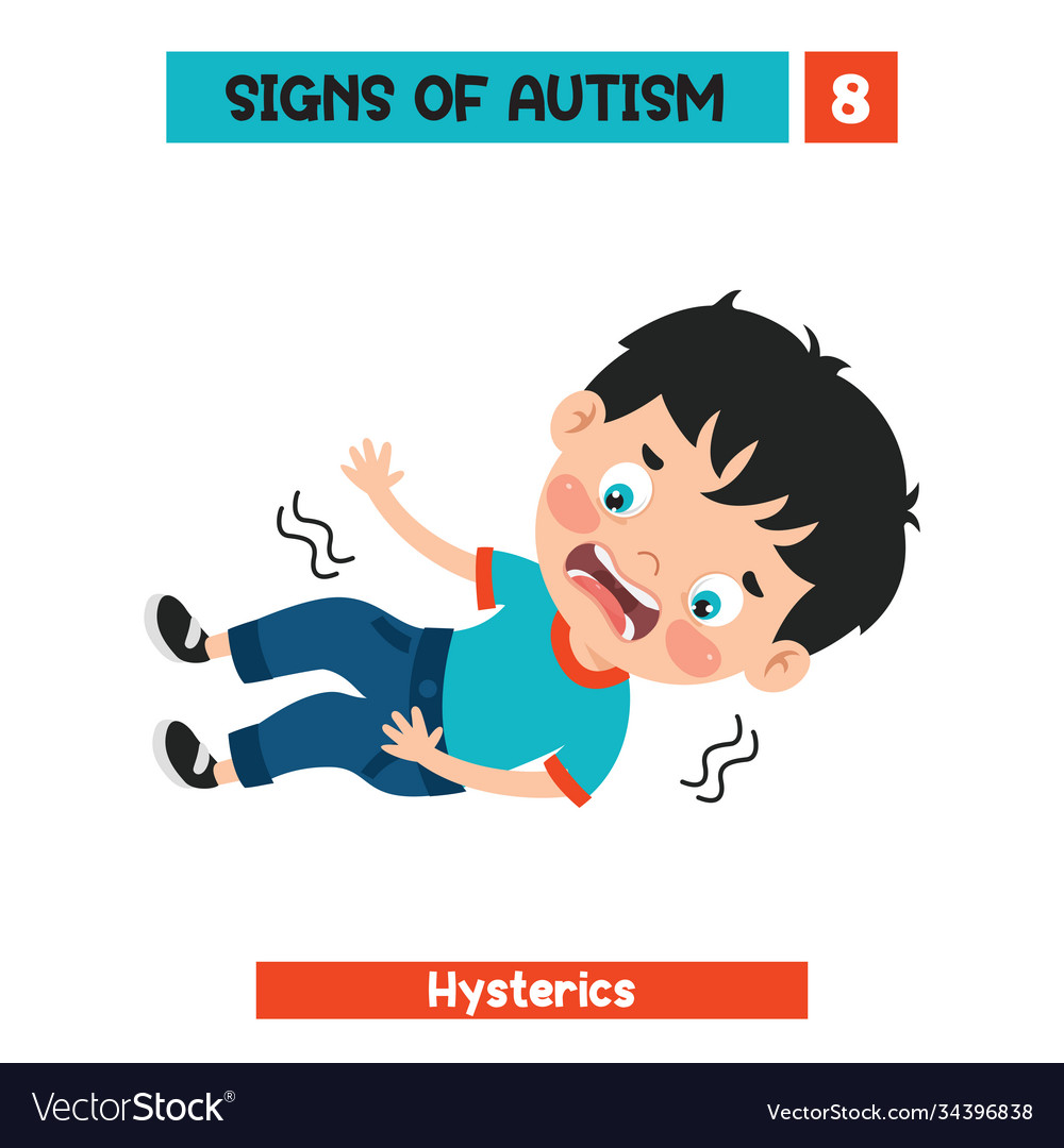 Concept Drawing Autism Awareness Royalty Free Vector Image