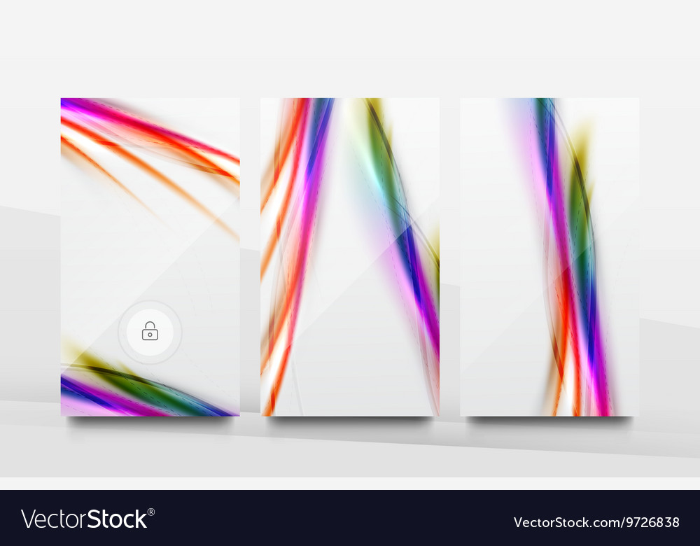 Mobile application interface background design Vector Image