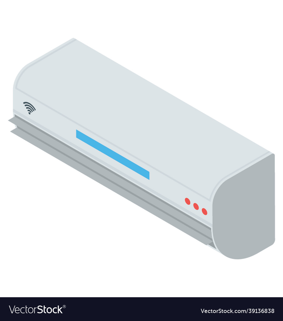 Split ac Royalty Free Vector Image - VectorStock