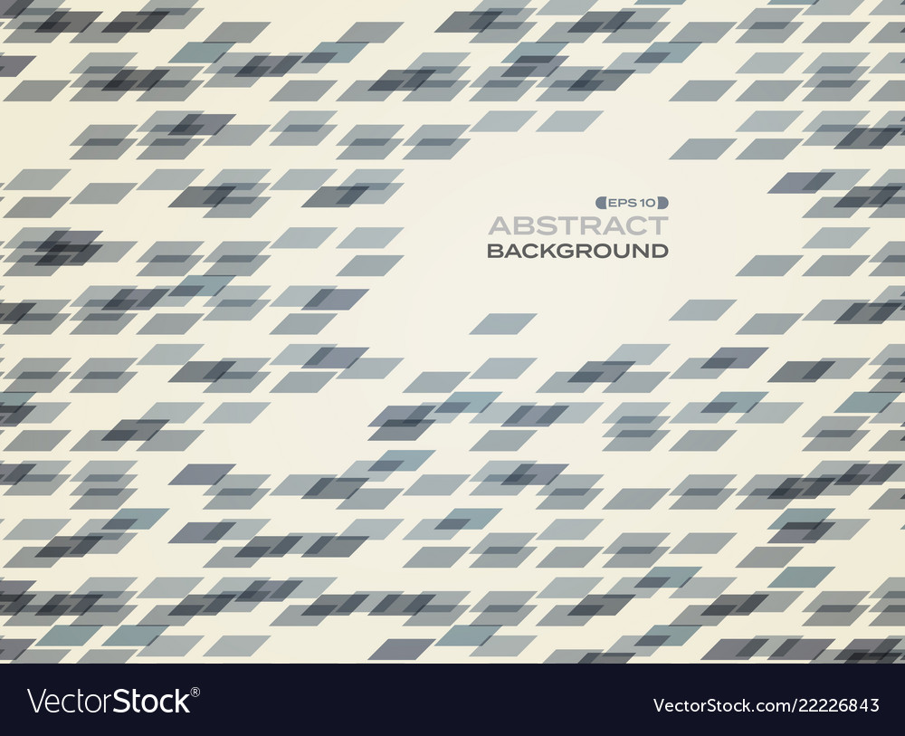 Abstract dark blue square shape patterns Vector Image