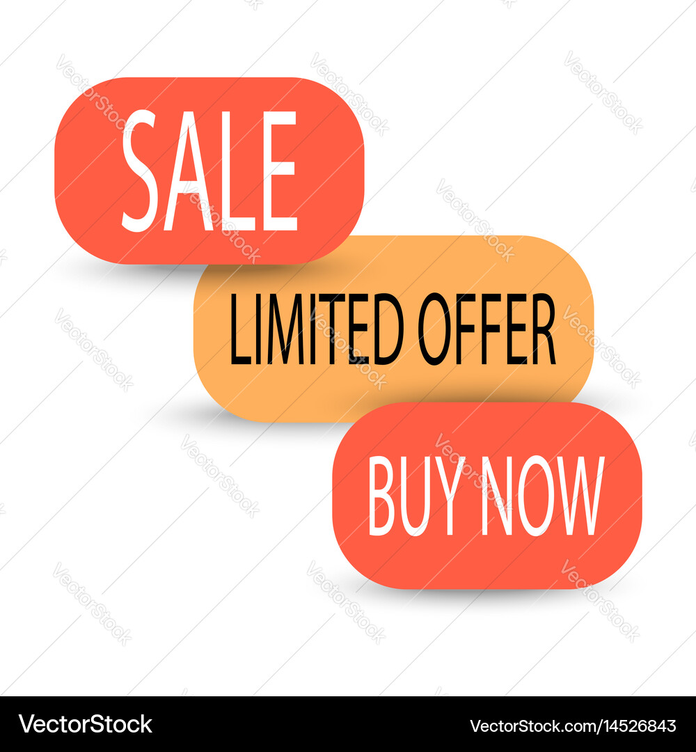 Sale banner design creative discount poster Vector Image