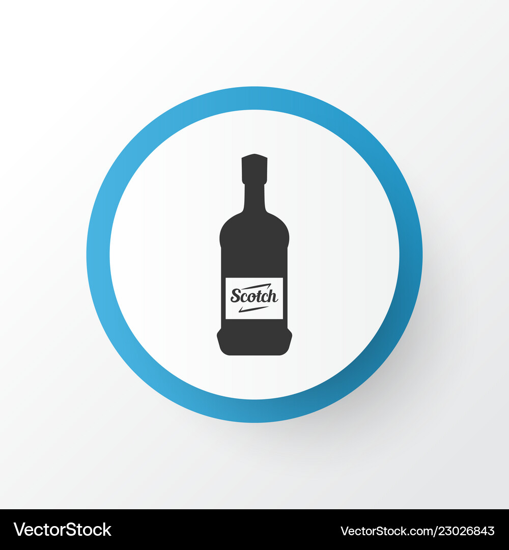 Scotch icon symbol premium quality isolated Vector Image