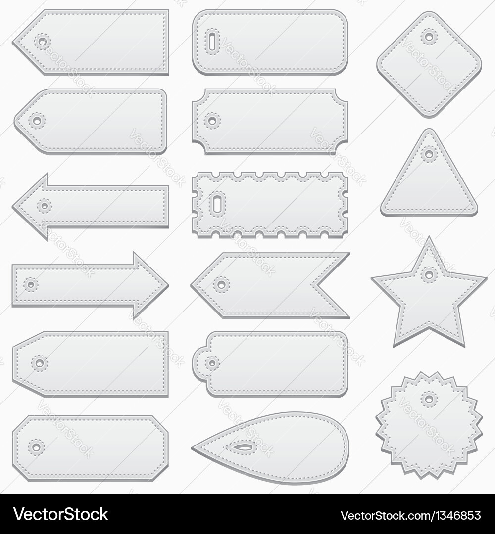 Set of price tags Royalty Free Vector Image - VectorStock