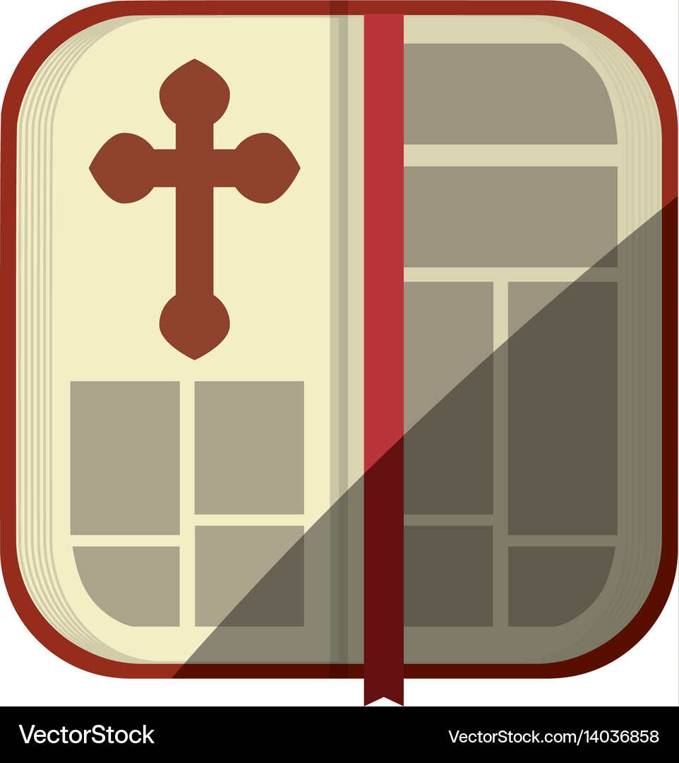 Holy bible christianity Royalty Free Vector Image