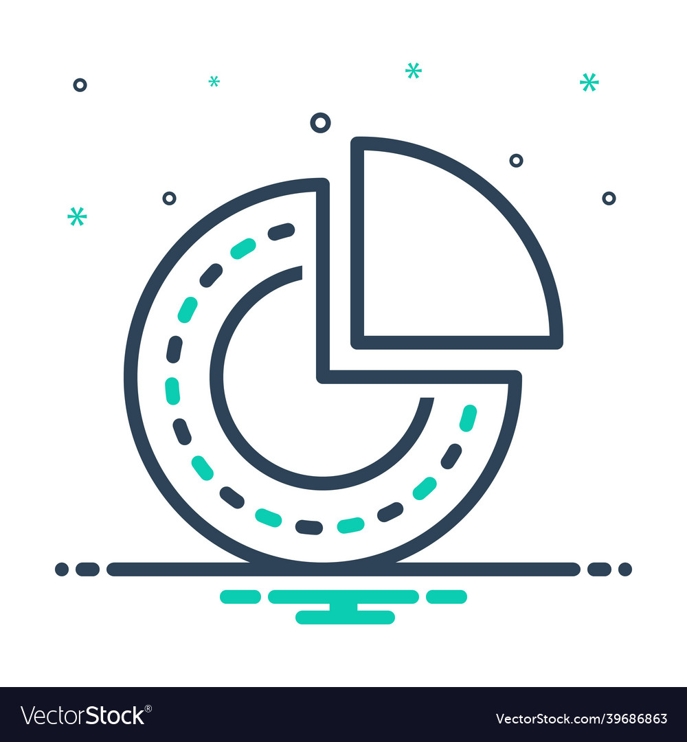 Portion Royalty Free Vector Image - VectorStock