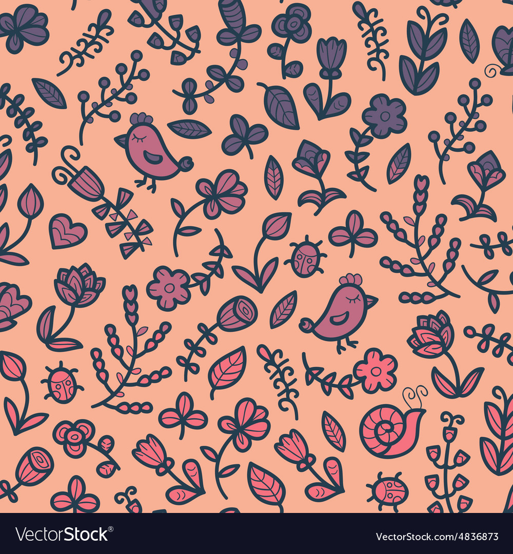 Decorative pattern design Royalty Free Vector Image