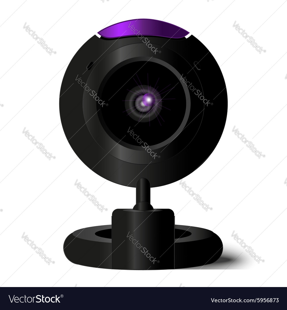 Web-camera for computer and notebook Royalty Free Vector