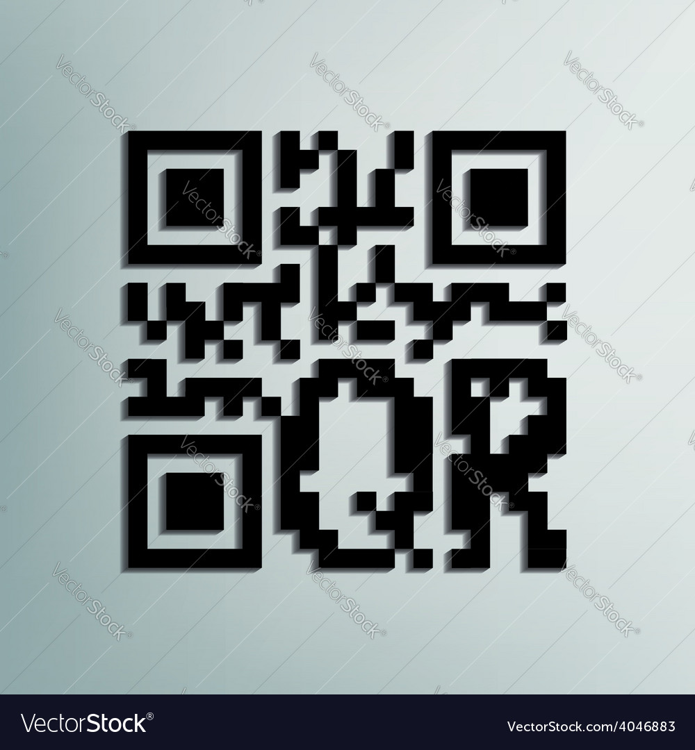 Qr code Royalty Free Vector Image - VectorStock