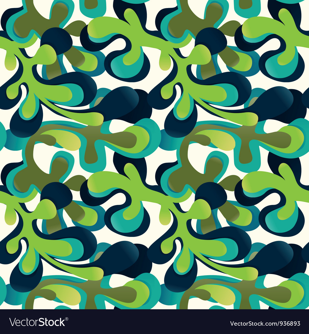 Abstract seamless pattern with splash Royalty Free Vector