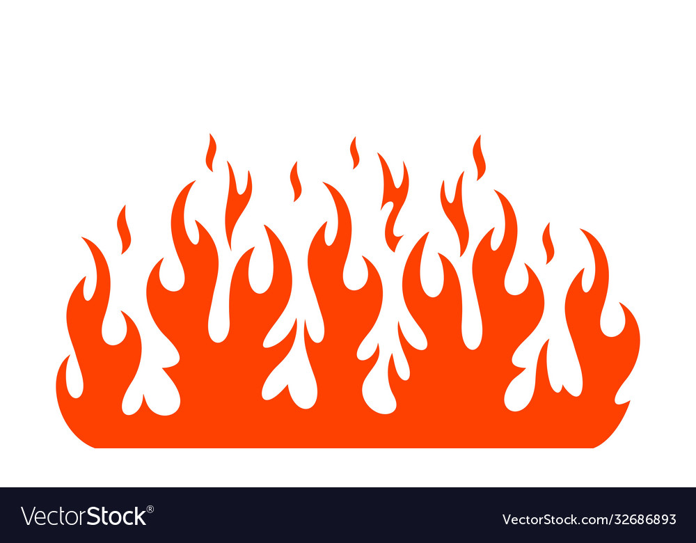 Flame Royalty Free Vector Image - VectorStock