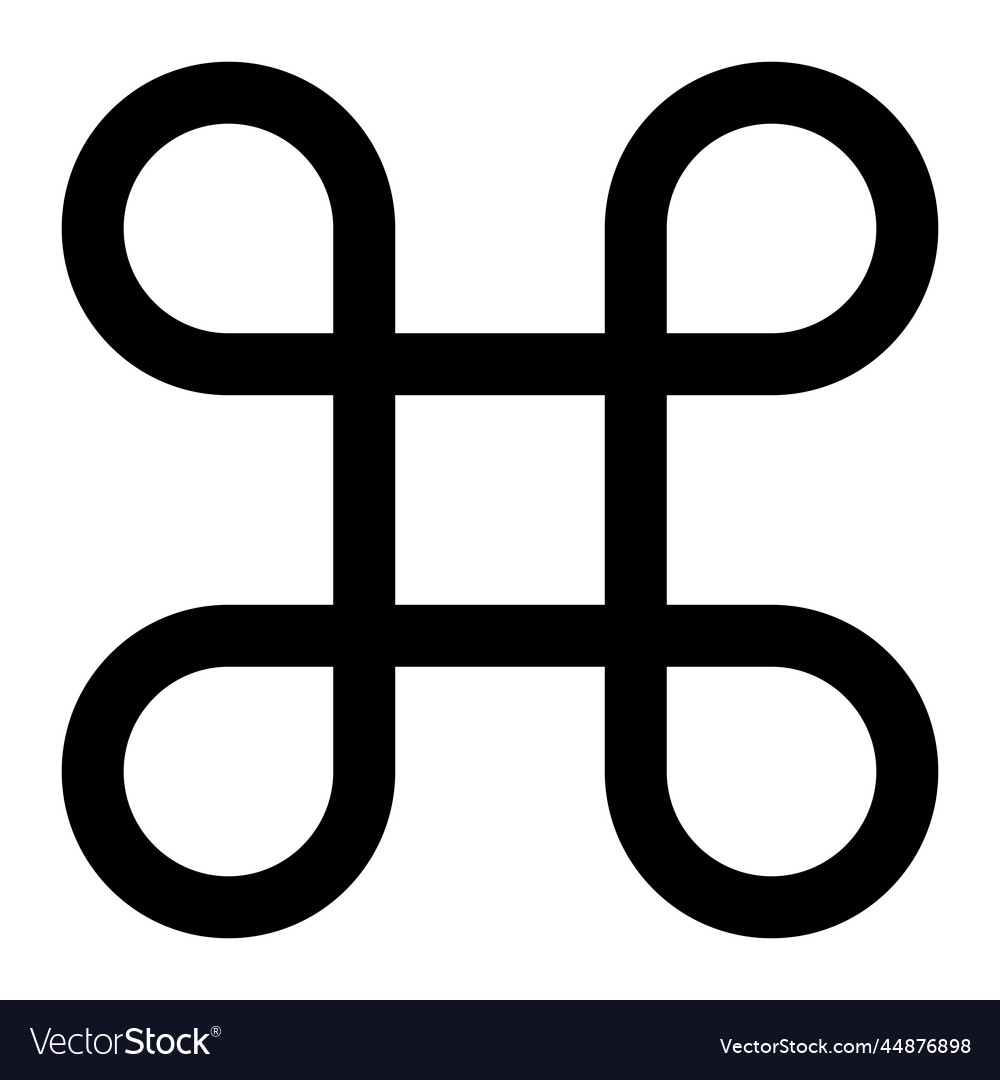 Command Icon Cmd Symbol Royalty Free Vector Image