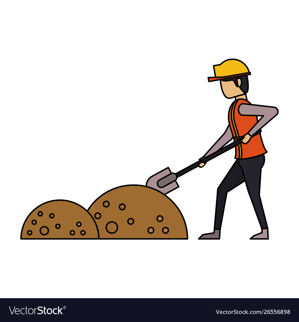 Construction architectural engineering work Vector Image