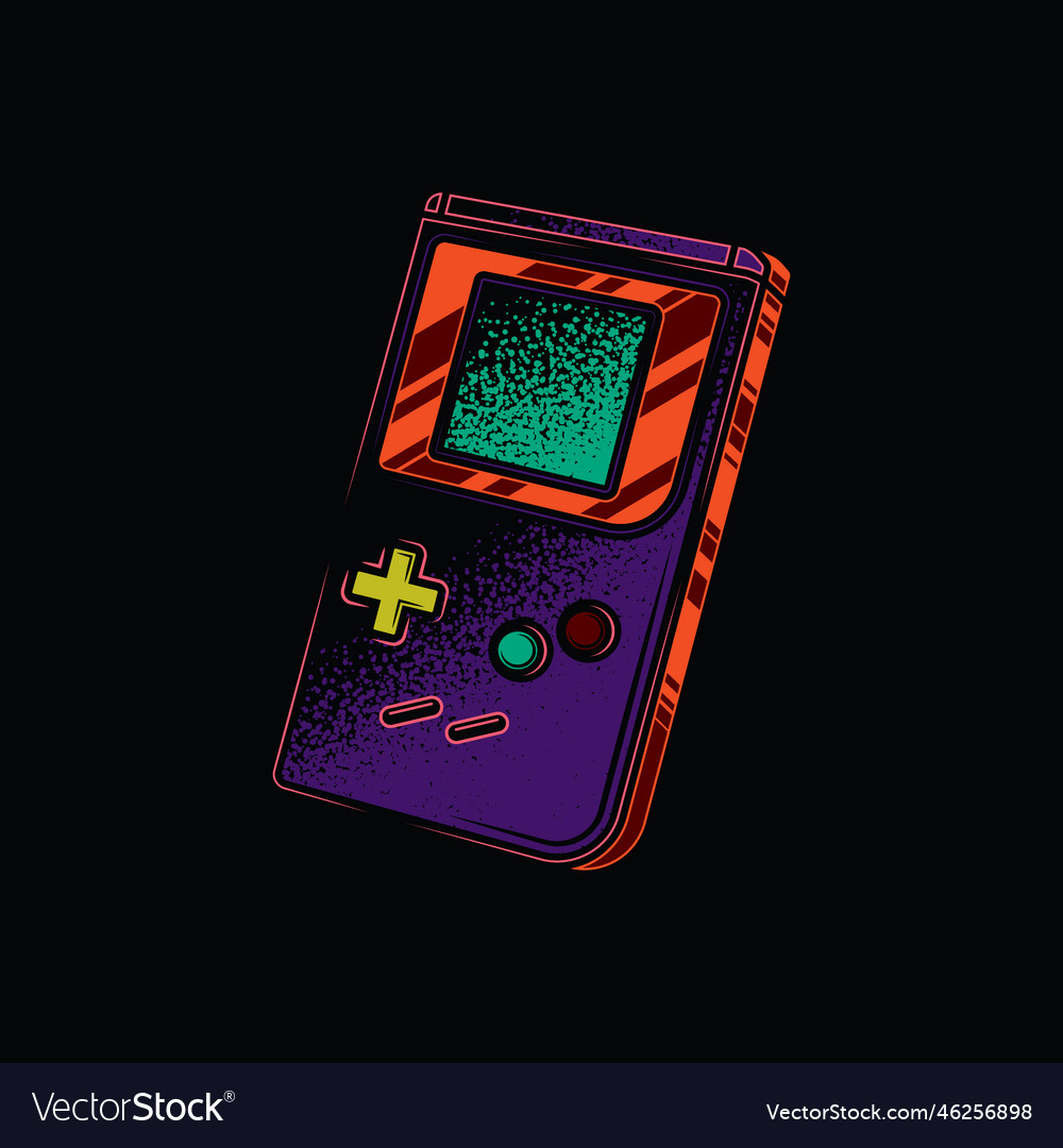 Game console Royalty Free Vector Image - VectorStock