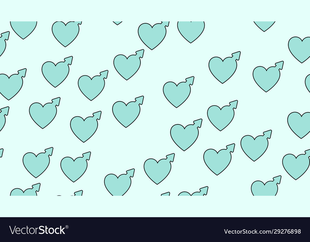 Texture seamless pattern from flat icons Vector Image