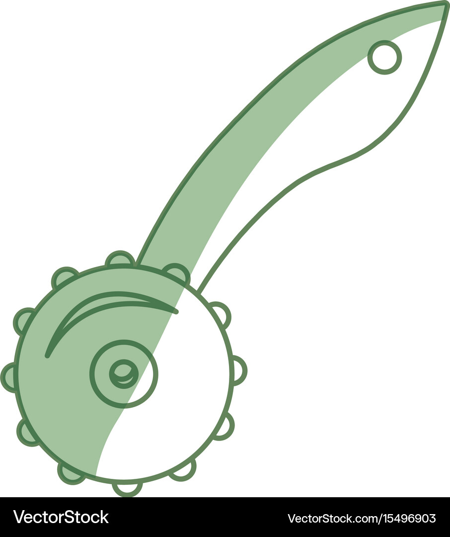 Body massager cartoon Royalty Free Vector Image