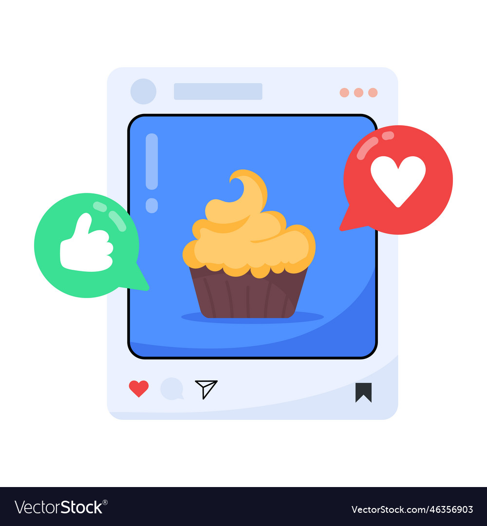 Social post Royalty Free Vector Image - VectorStock