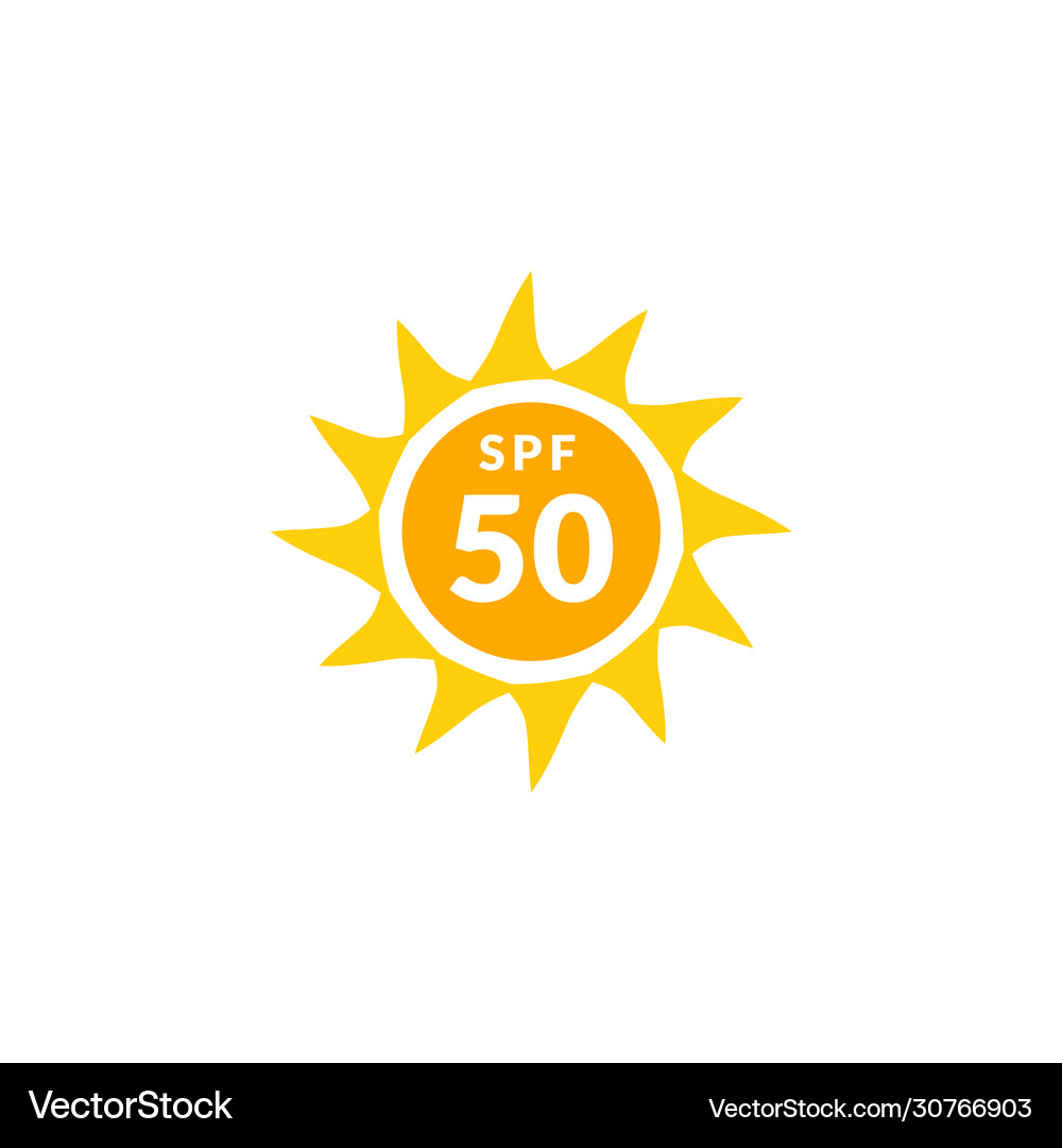 Uv radiation sun block icon solar ultraviolet Vector Image