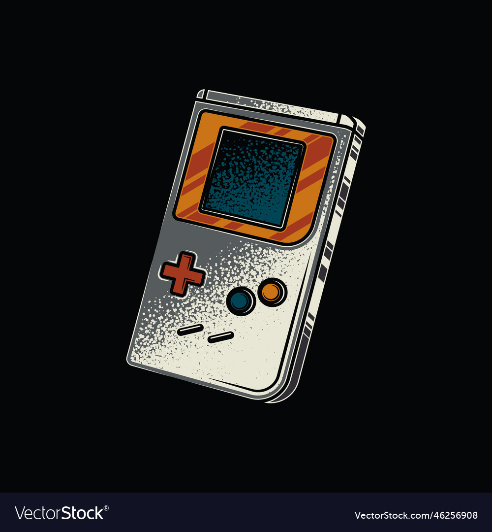 Game console Royalty Free Vector Image - VectorStock