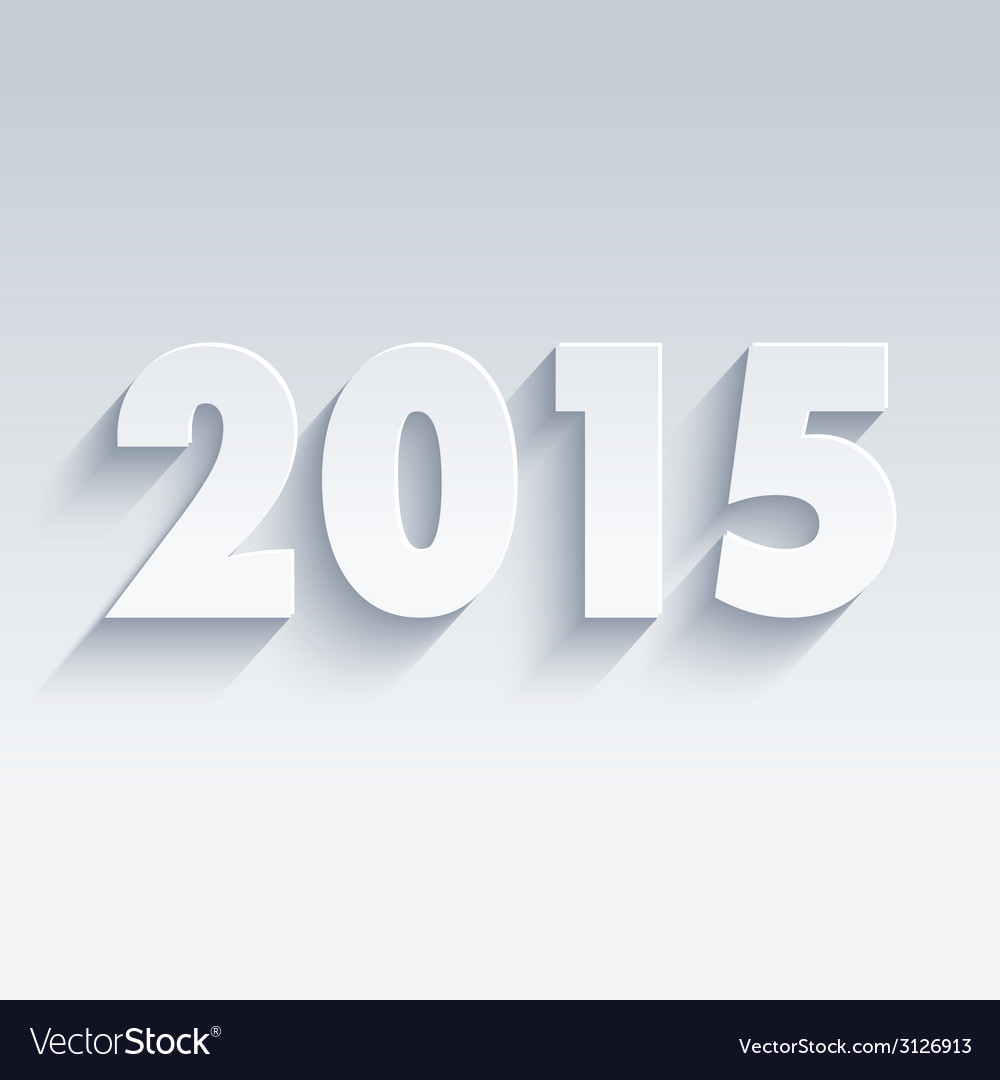 2015 theme Royalty Free Vector Image - VectorStock