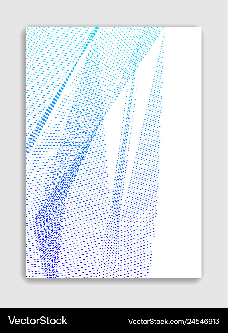 Line art minimalistic modern brochure design Vector Image