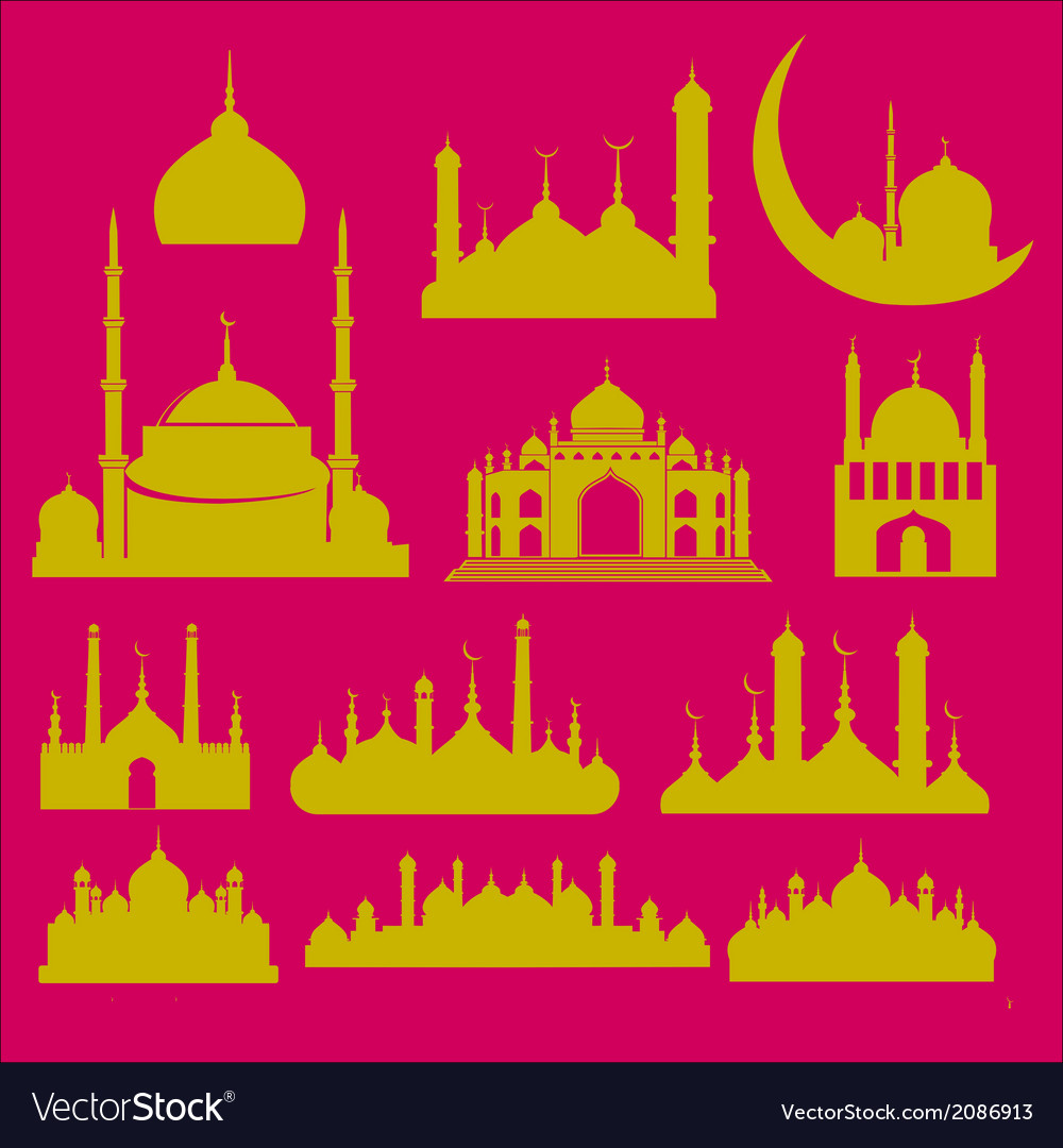 Mosque 2 Royalty Free Vector Image - VectorStock