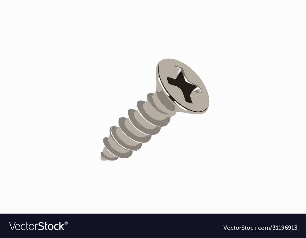 Screw Royalty Free Vector Image - VectorStock