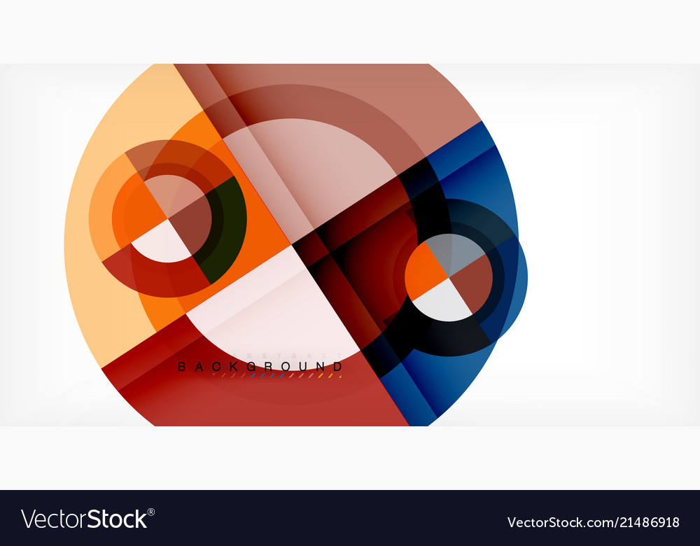 Circle abstract background Royalty Free Vector Image