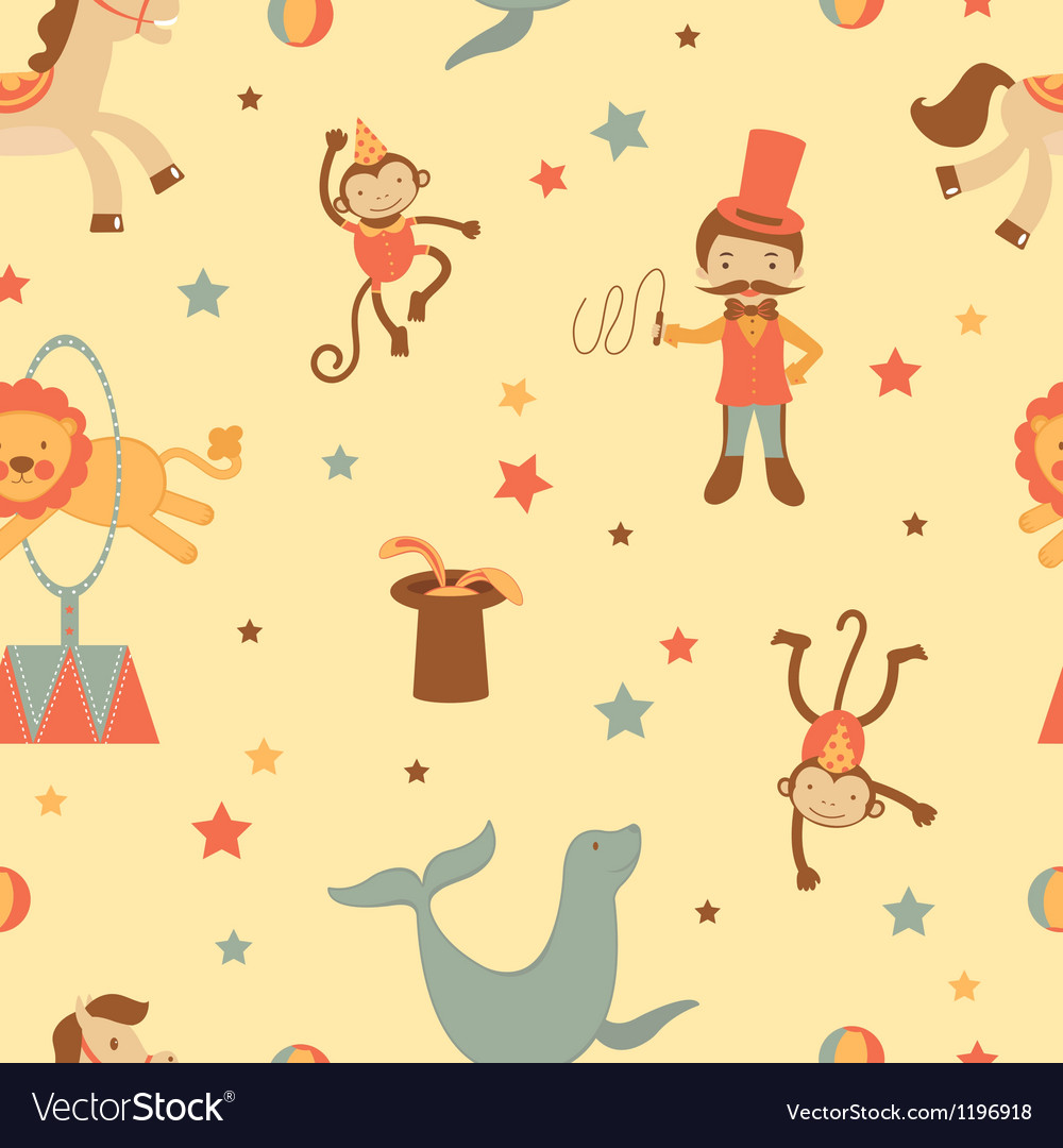 Circus background Royalty Free Vector Image - VectorStock