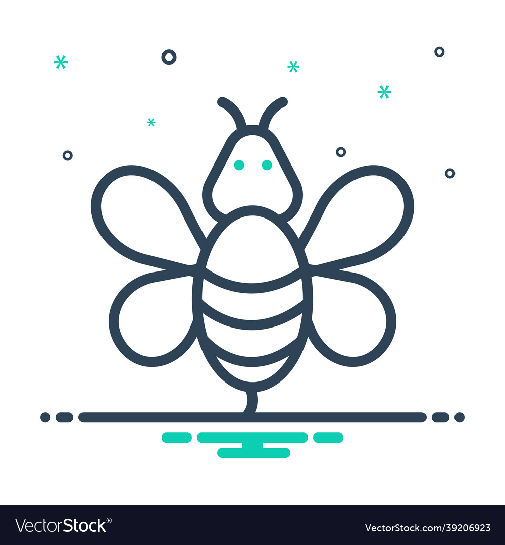 Bee Royalty Free Vector Image - VectorStock